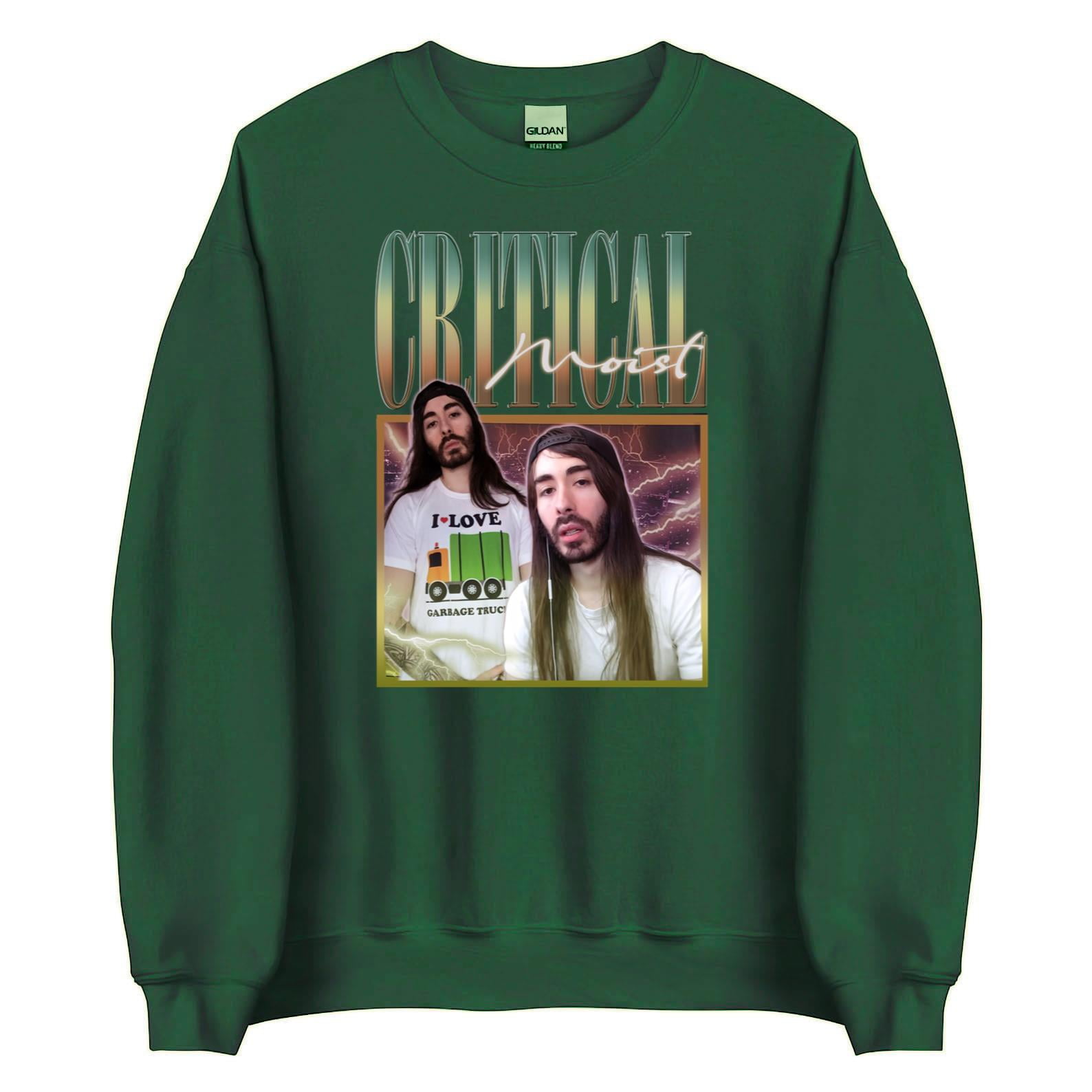 CRITICAL MOIST Shirt, Moist Cr1tikal Homage T-Shirt, Charles ...