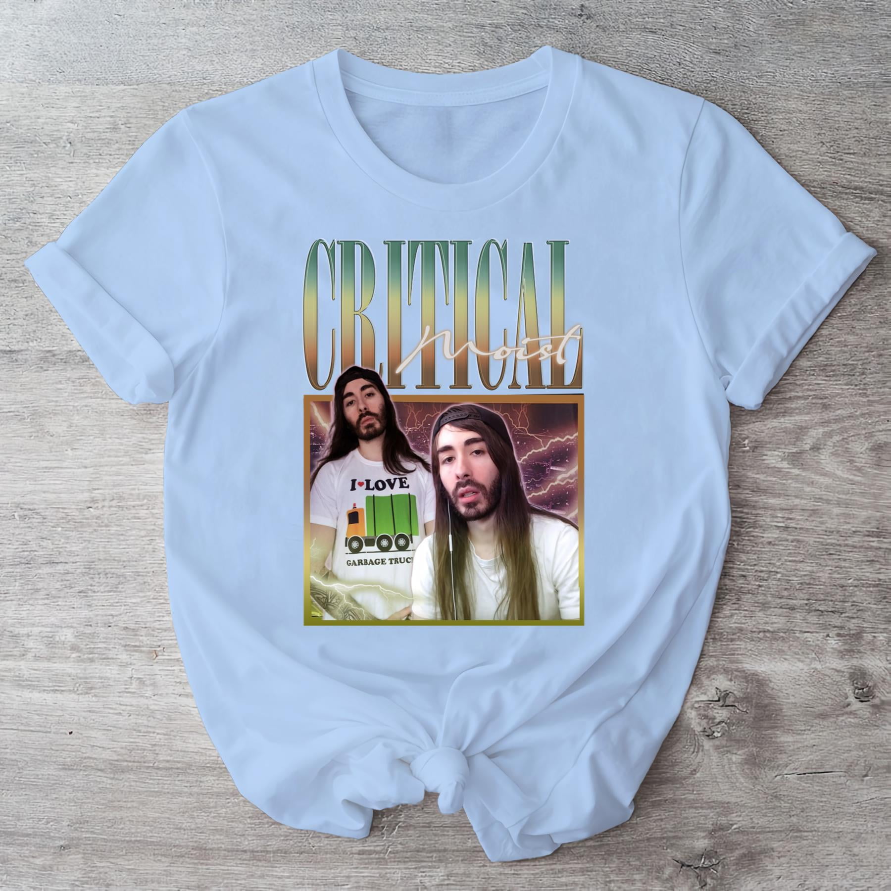 CRITICAL MOIST Shirt, Moist Cr1tikal Homage T-Shirt, Charles ...