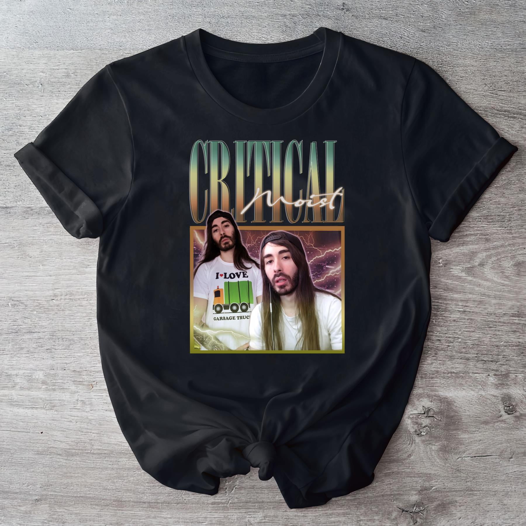 CRITICAL MOIST Shirt, Moist Cr1tikal Homage T-Shirt, Charles ...