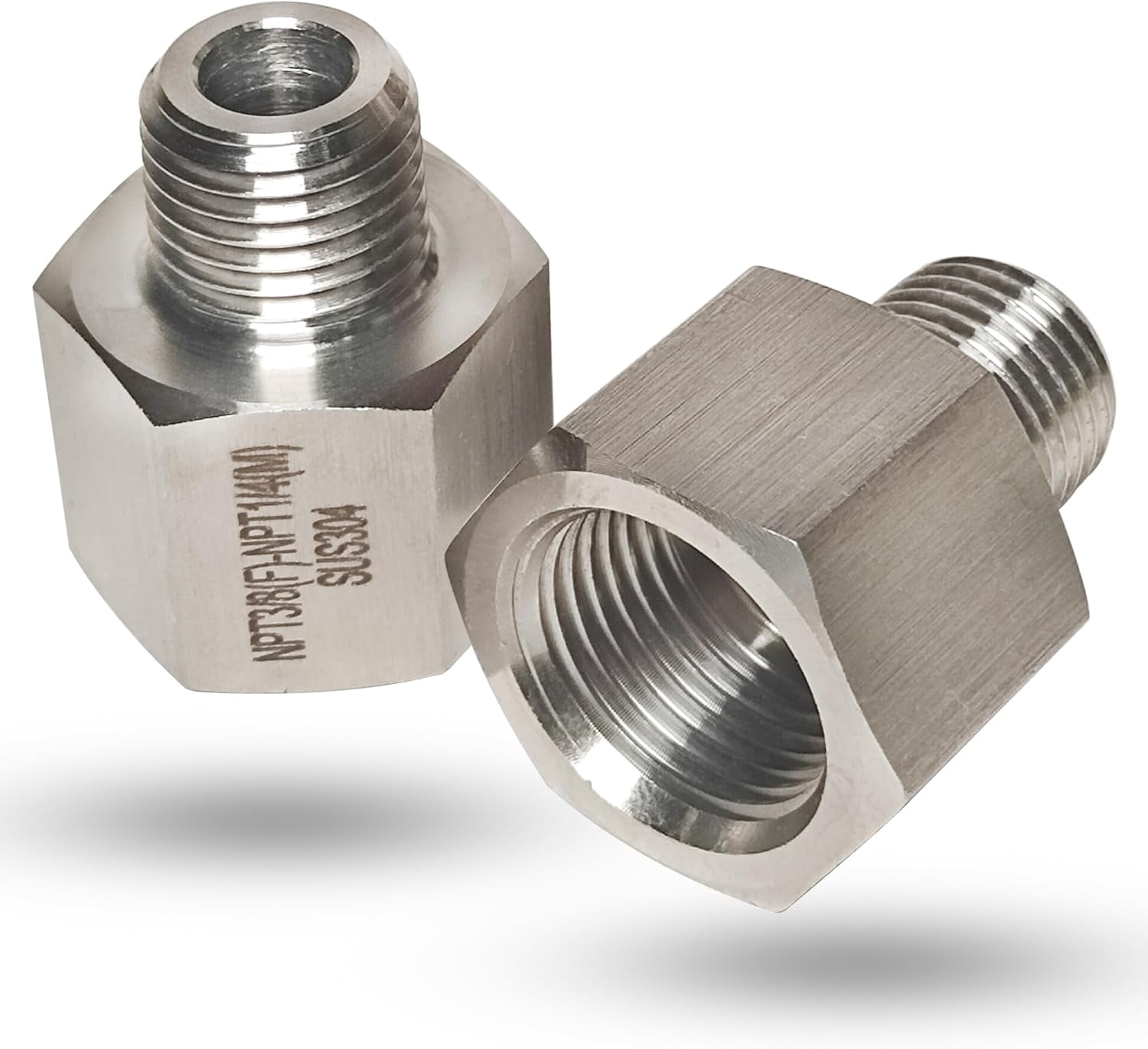 CRKMGS-1/4" Male to 3/8" Female Reducer Adapter Pipe Extension ...