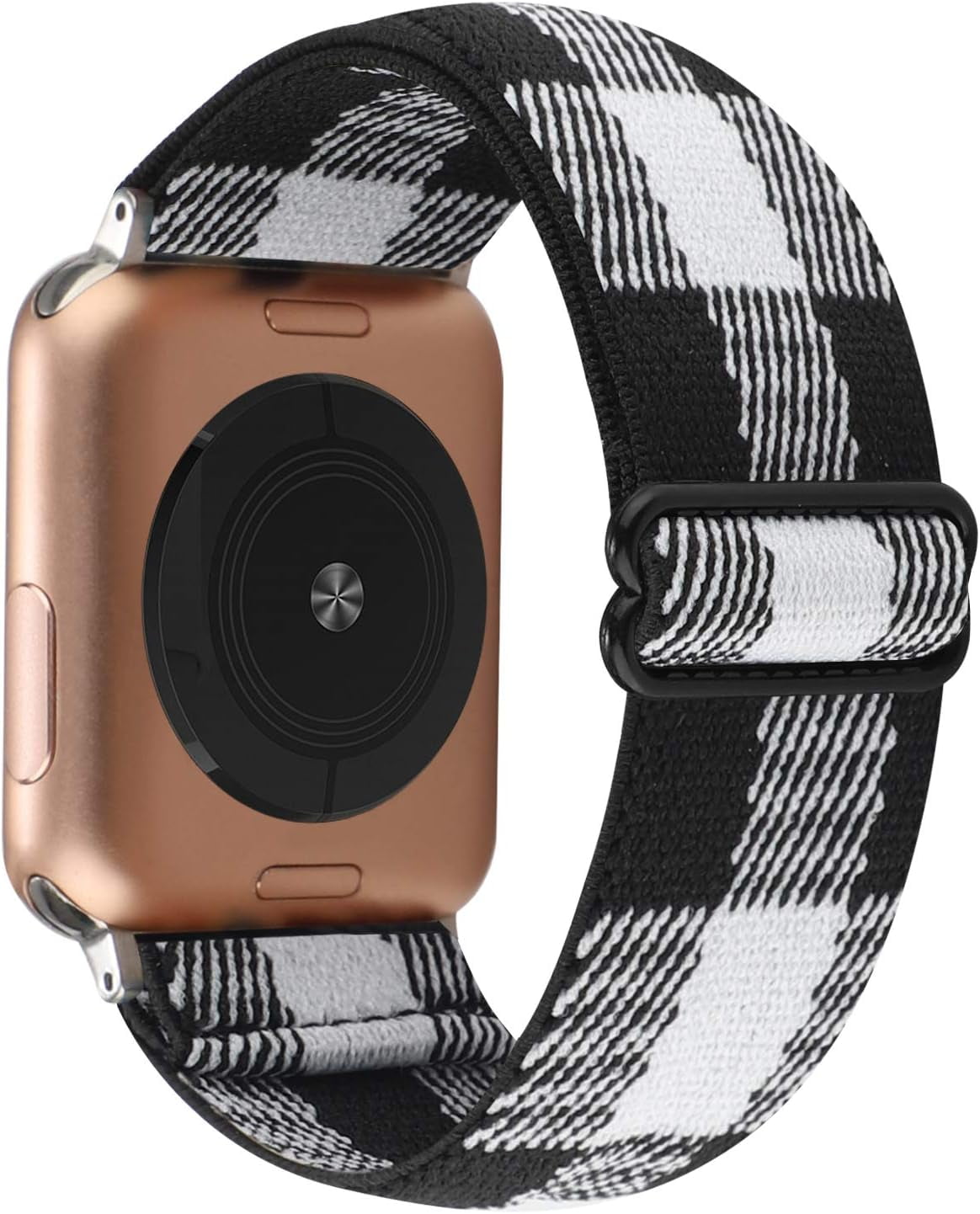 CRKMGS-Adjustable Elastic Watch Band Compatible with Apple Watch 38mm ...