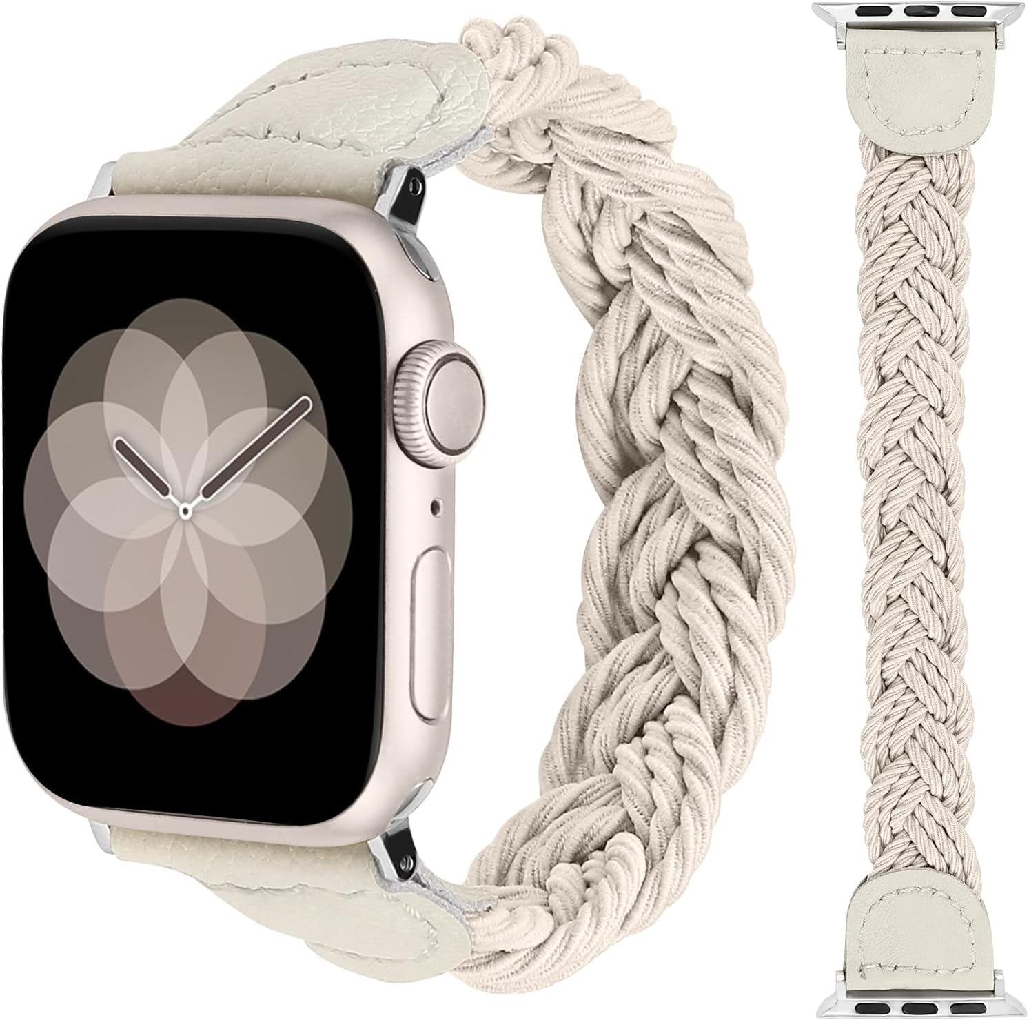 CRKMGS-Compatible with Apple Watch Band Braided 41mm 40mm 38mm 42mm ...