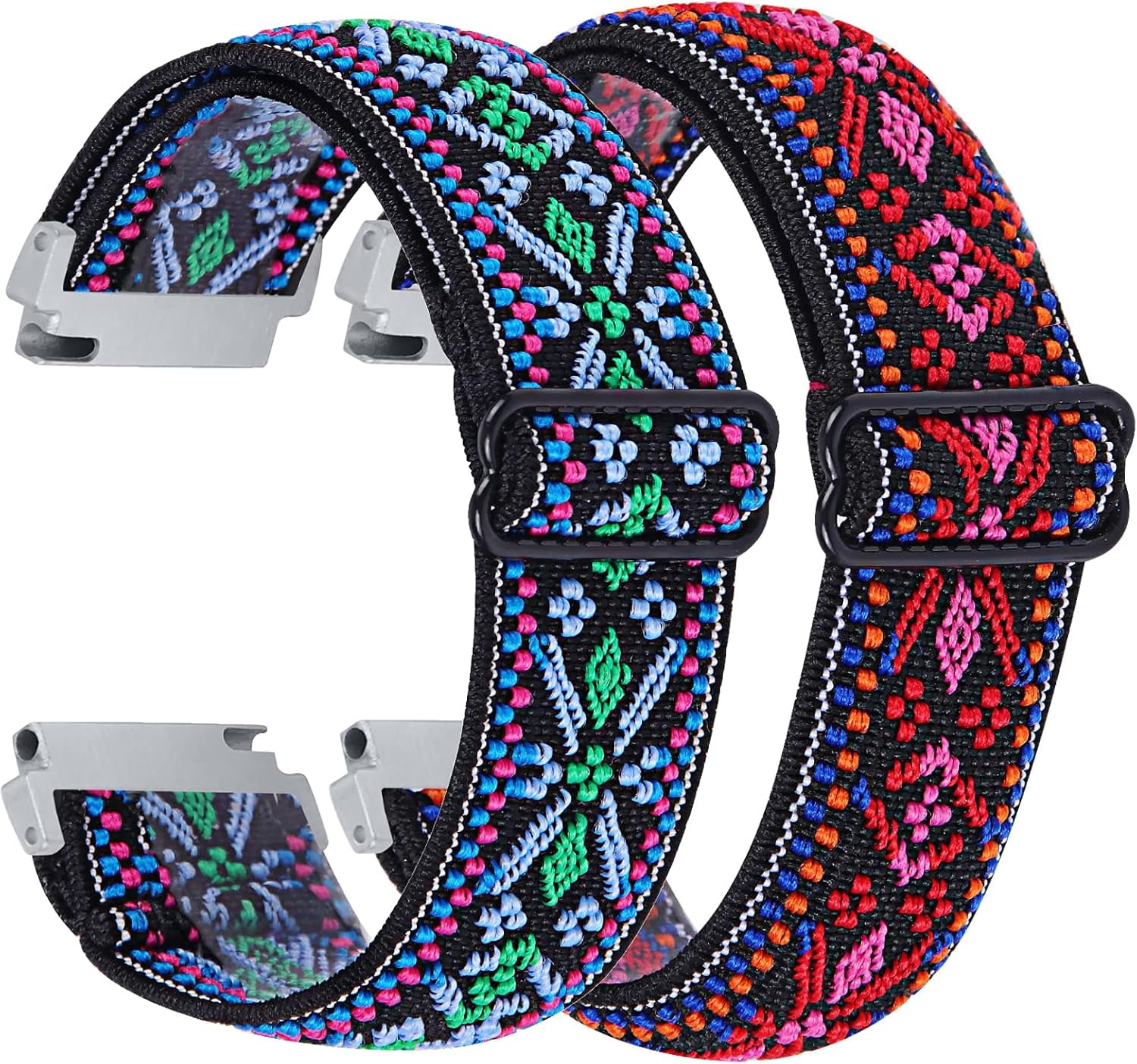 CRKMGS-Compatible with Spade co Health Smartwatch 3 Bands,Elastic Nylon ...