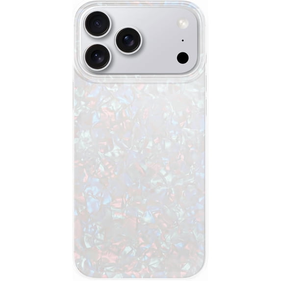 CRKMGS-Hue for iPhone 17 Pro Max Case - Pearl Tort Shockproof Phone ...
