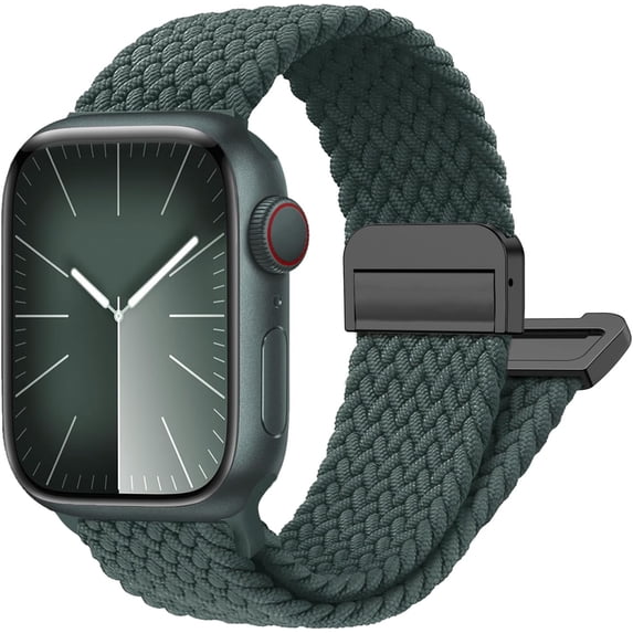 CRKMGS-Magnetic Braided Stretchy Loop - Compatible with Apple Watch ...