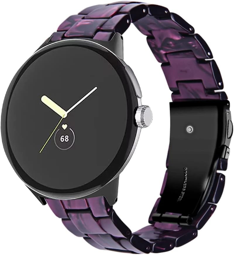 CRKMGS-Resin Watch Band Compatible with Google Pixel Watch 4/3 41mm ...