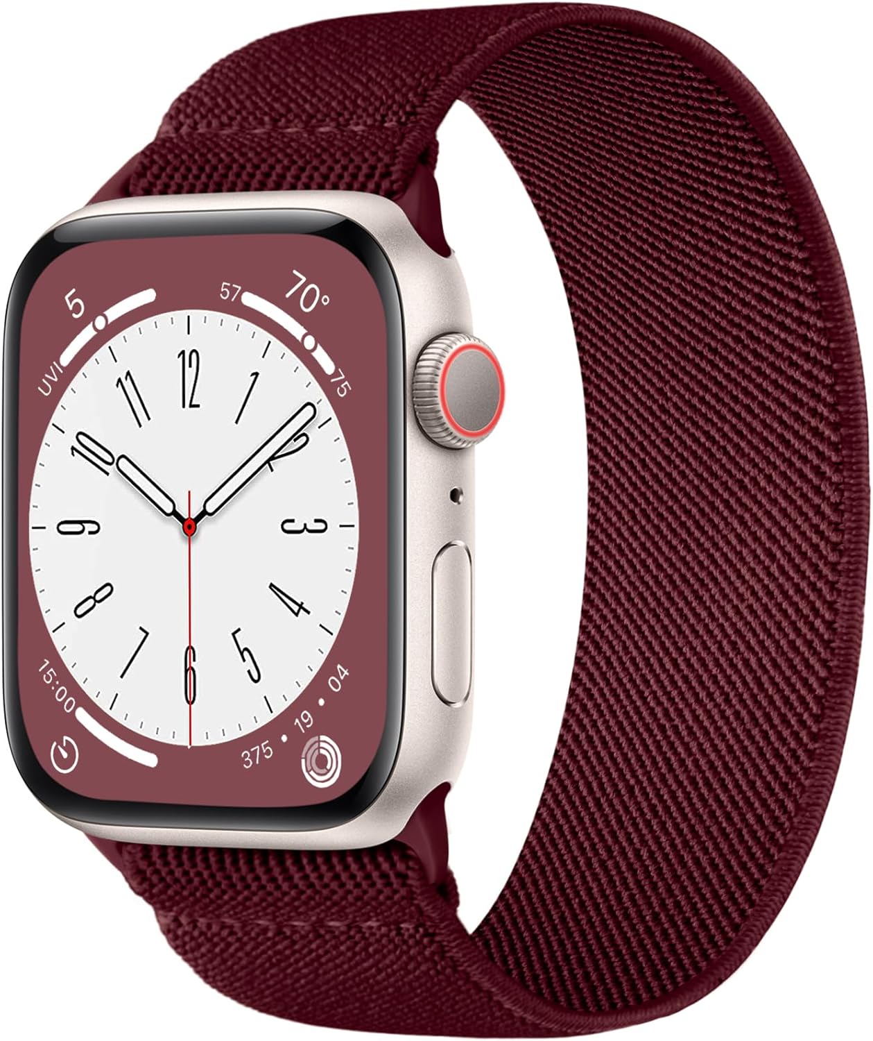 CRKMGS-Stretchy Solo Loop Bands Compatible with Apple Watch Band 38mm ...