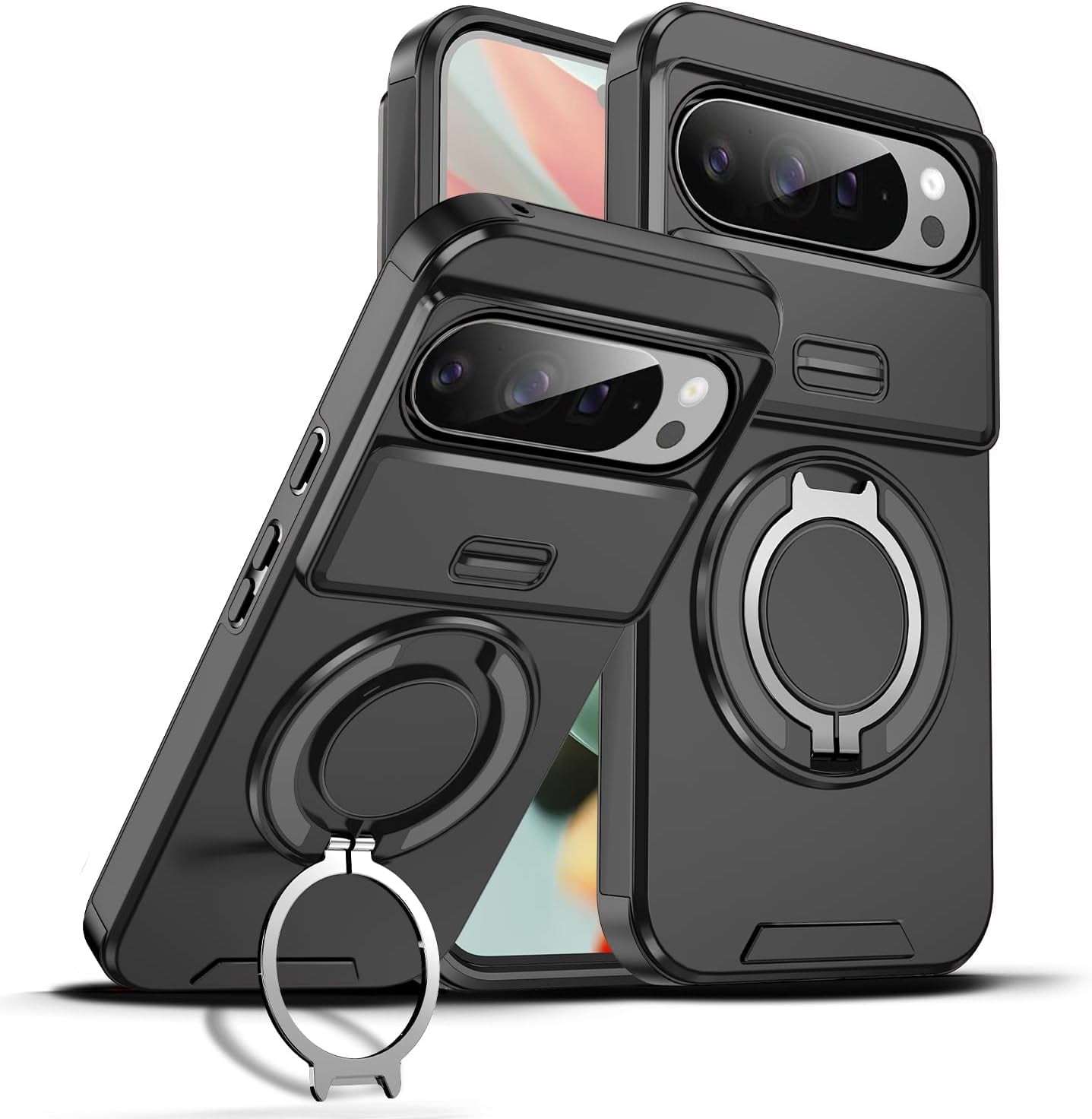 CRKMGS-for Google Pixel 10/10 Pro Magnetic Case 6.3" 2025, with ...