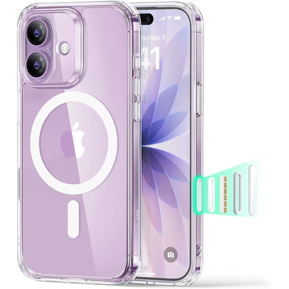 CRKMGS-for iPhone 17 Case, Camera Control, Compatible with MagSafe ...