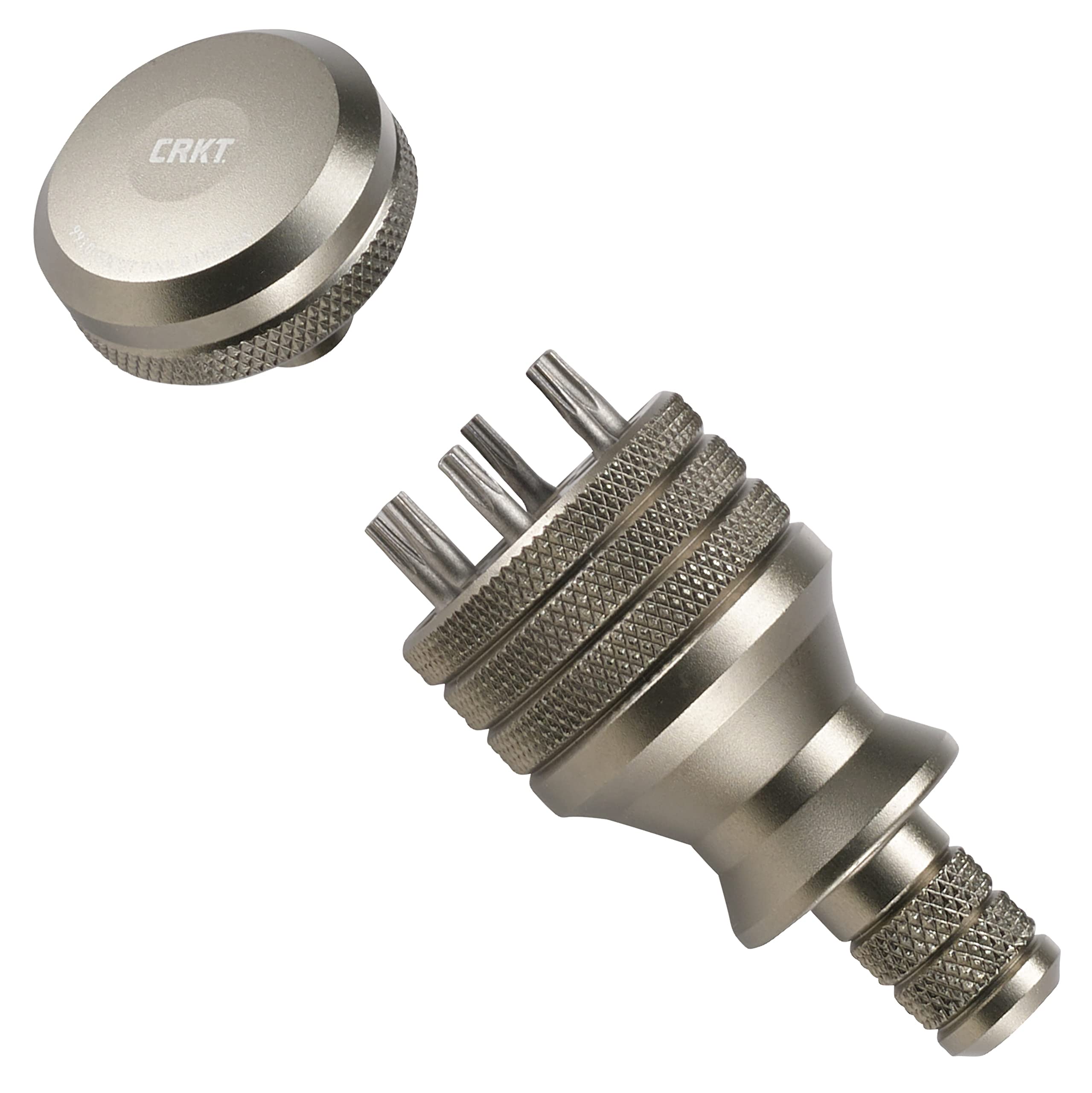 CRKT 6 Bit Driver Set: Compact & Lightweight Everyday Carry, Anodized ...