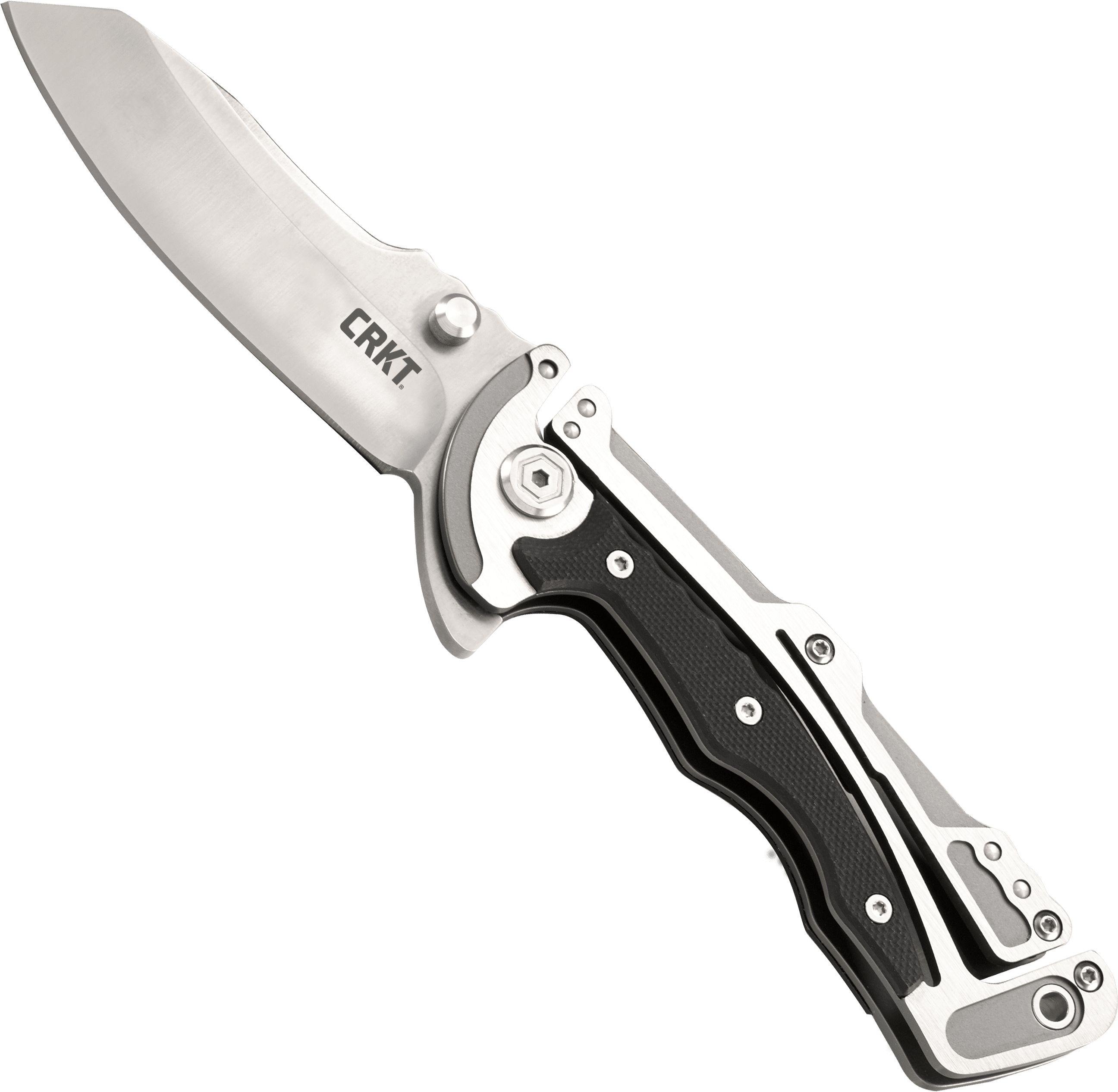 CRKT Graphite EDC Folding Pocket Knife: Everyday Carry, Satin Blade ...