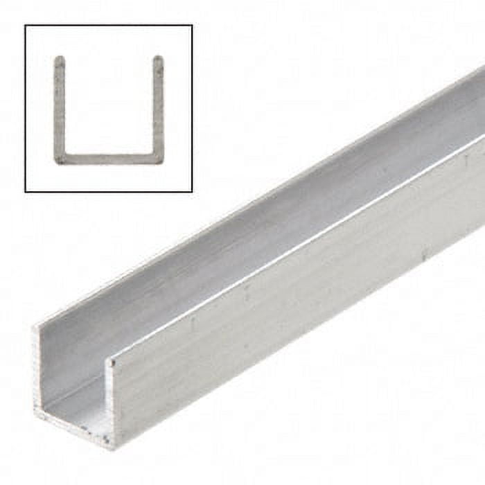 CRL 105096 Length U-Channel Guide Track 95" Length - Walmart.com