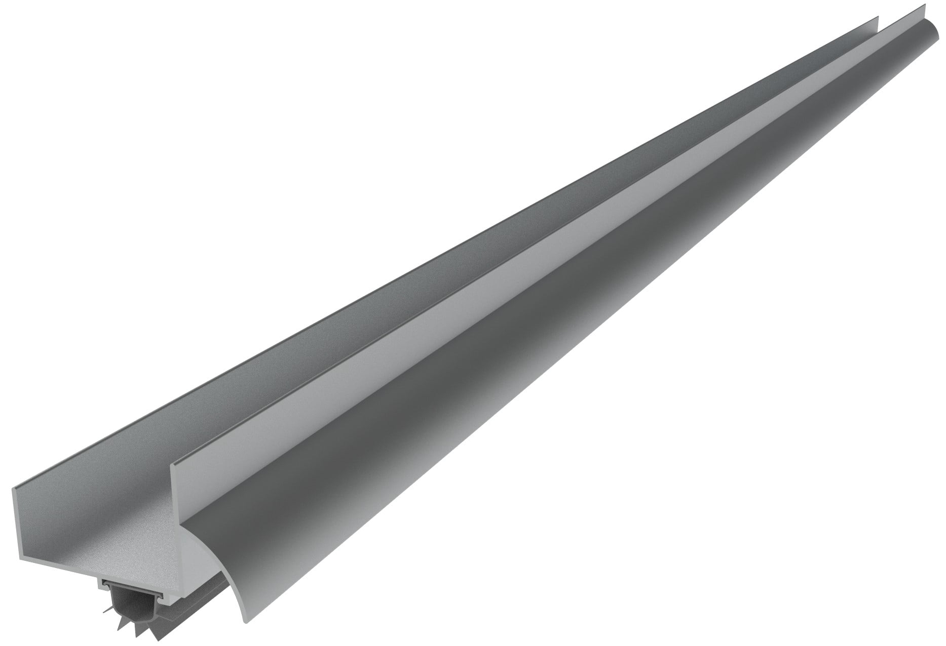 CRL 17VRA48 48" Aluminum U-Shape Door Bottom - Walmart.com