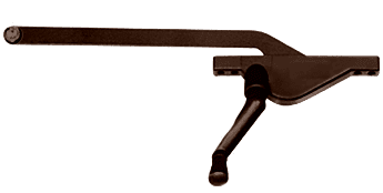 CRL 5009RHBRZ Bronze 9" Right Hand Teardrop Series Casement Window ...