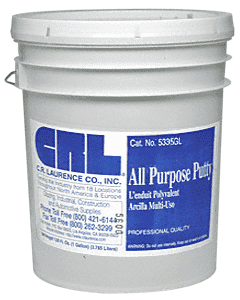 CRL 5335GLW Off-White All Purpose Putty - 5 Gallons - Walmart.com