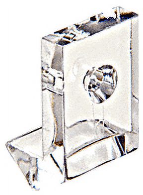 CRL Side Mount Mirror Clip - 3/8" Plastic, Hardware Fasteners Holder ...