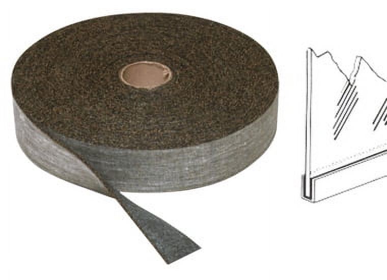 CRL 820 3/32" Tuff-Pak Cork and Rubber Glass Setting Tape Black ...