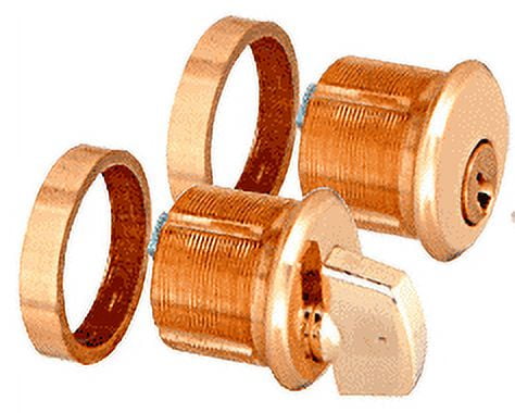 CRL AMR215CTBR Brass AMR215 Series Keyed Cylinder/Thumbturn for Use ...