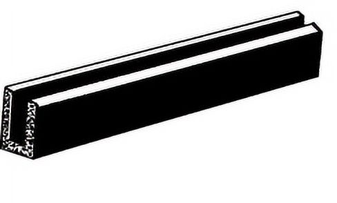CRL AV440A Glass and Acrylic Setting Rubber Channel for 1/8" Material ...