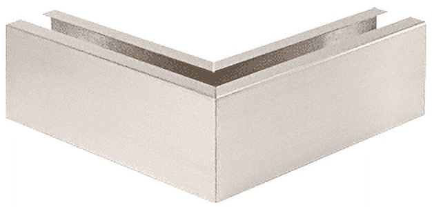 CRL B5W90BS Brushed Stainless 12" 90 Mitered Corner Cladding for W5B ...
