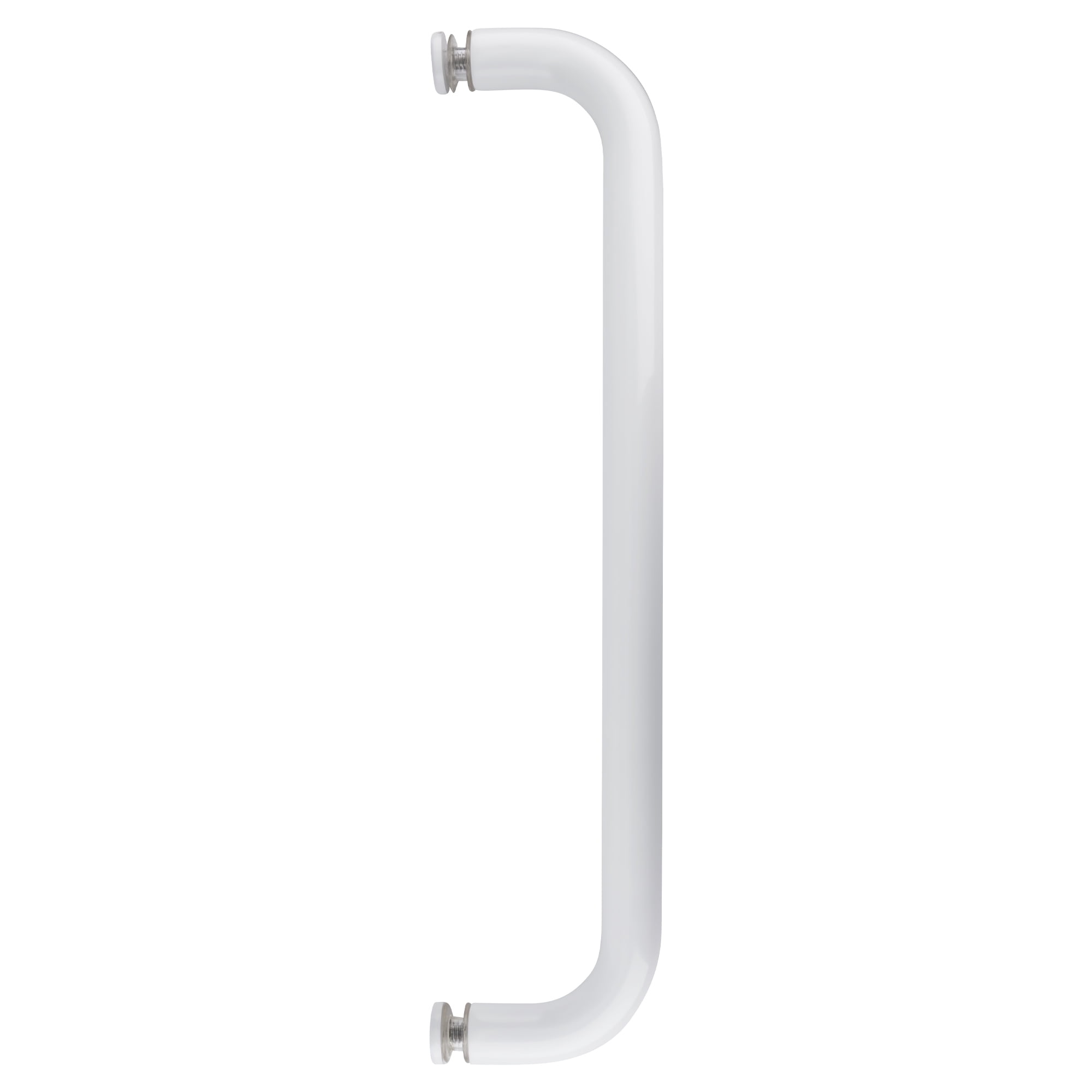 CRL BMNW12W White 12" BM Series Single-Sided Towel Bar Without Metal ...