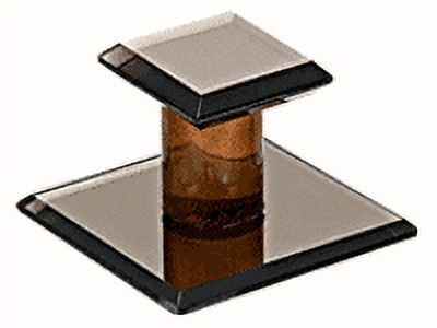 CRL Bronze Acrylic Stick-On Small Mirror Pull - 1-3/4" Square - Walmart.com