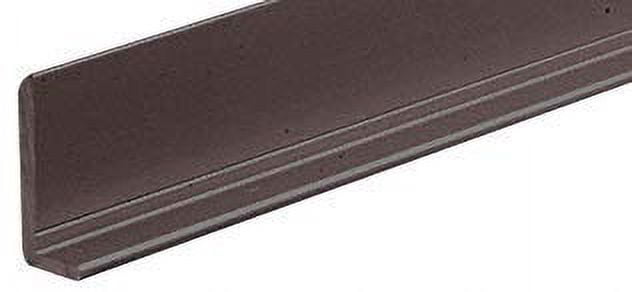 CRL Bronze Electro-Static Paint 1/4" Aluminum L-Bar Extrusion - 12 Ft ...