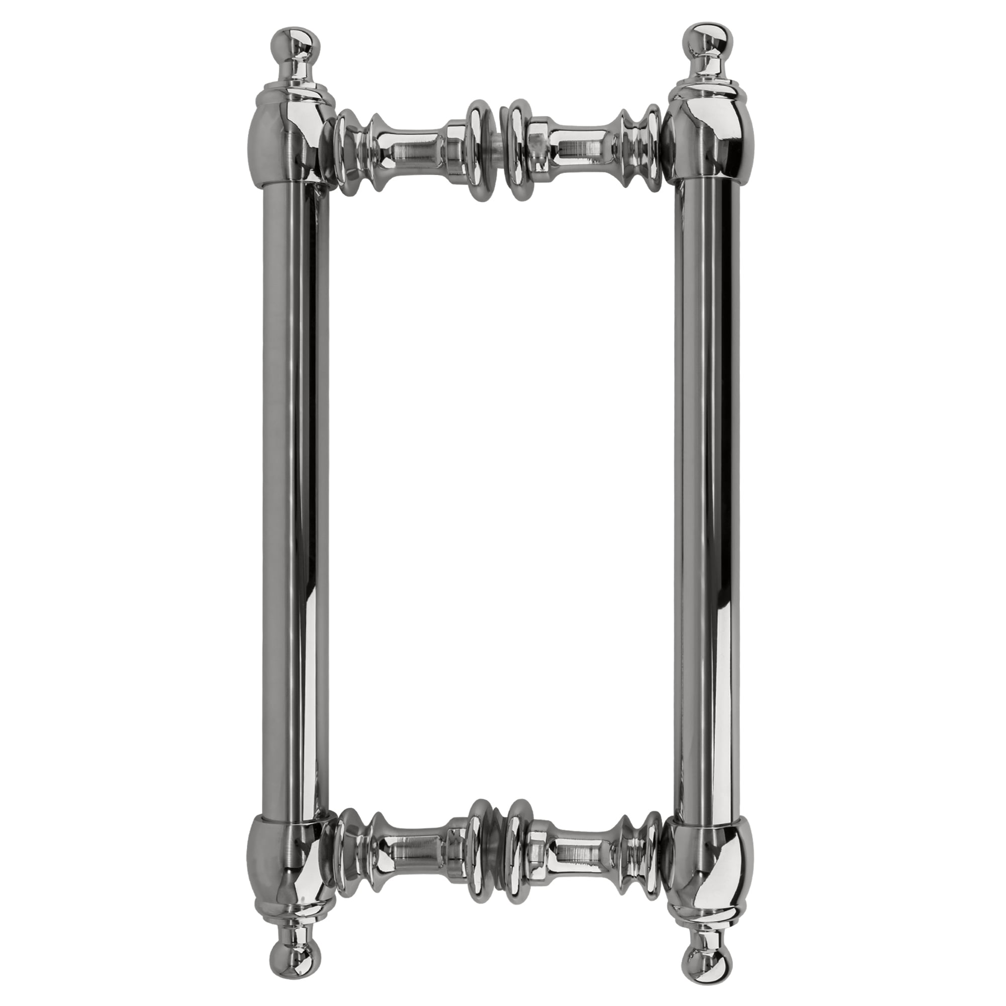 CRL C0L8X8CH Polished Chrome 8" Colonial Style Back-to-Back Pull ...