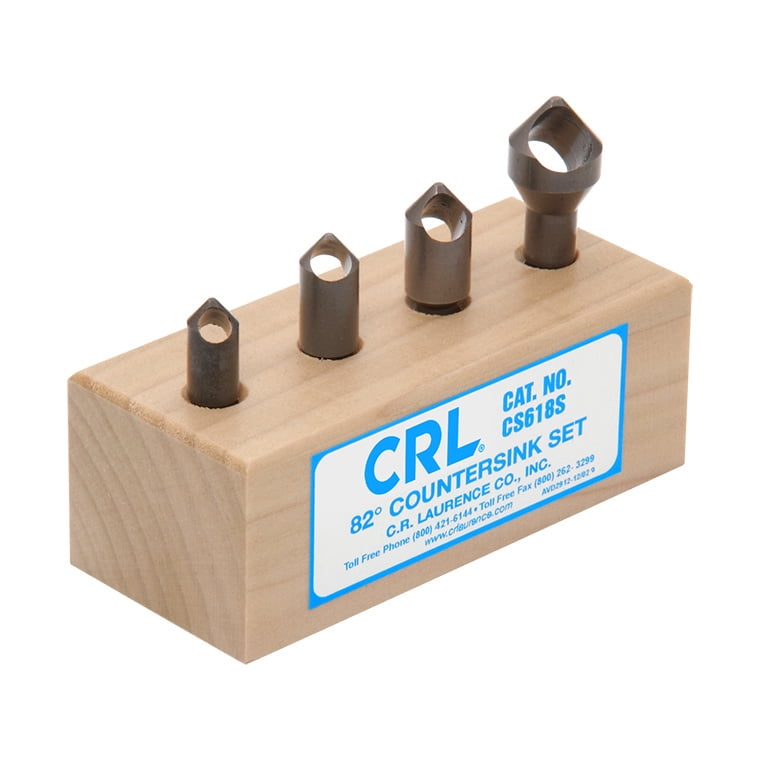 CRL CS618S Weldon 4 Piece Countersink Set - Walmart.com