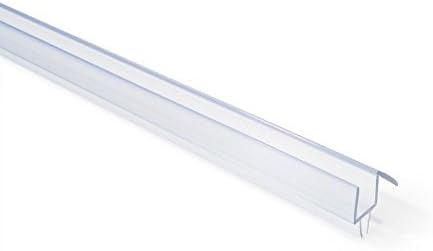 CRL Clear -Extruded Bottom Wipe With Drip Rail For 3/8" Glass - 36 ...