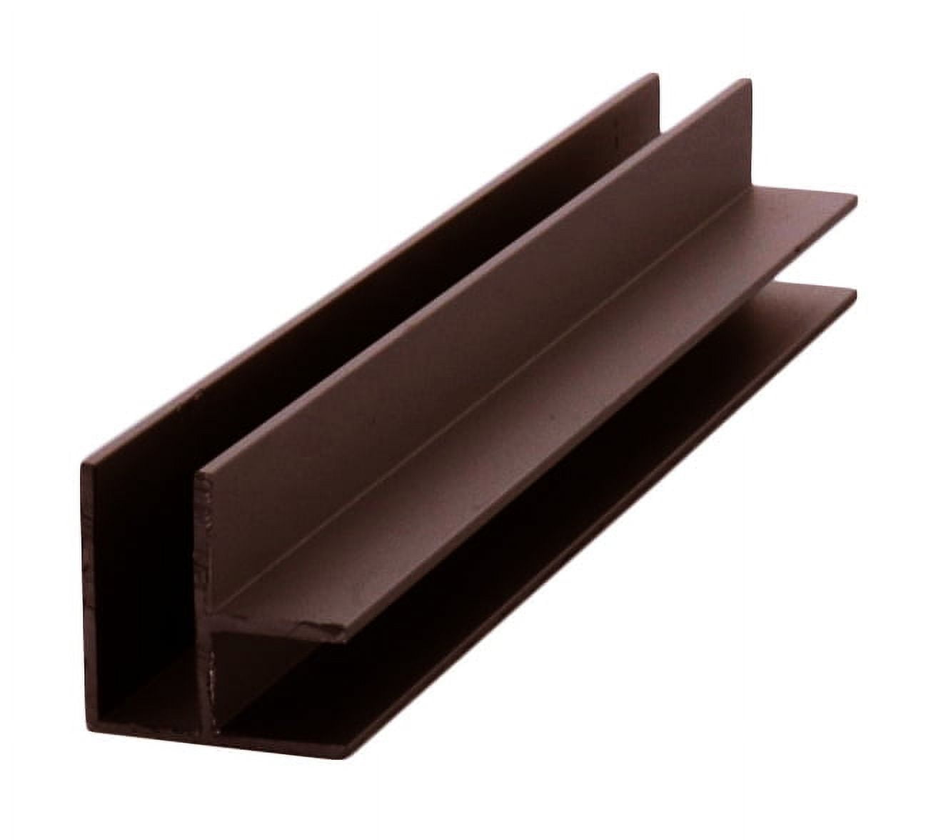 CRL D7201DU Duranodic Bronze Aluminum Corner Extrusion 144" Stock ...