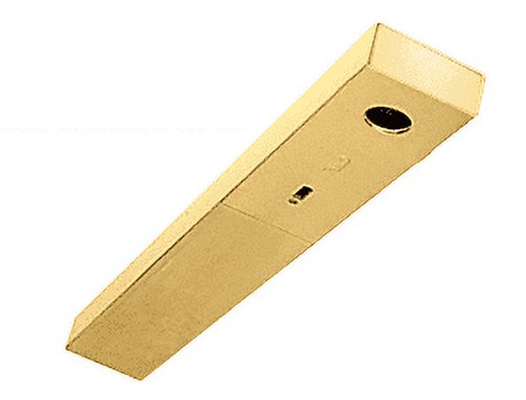 CRL DCH4ECSB Satin Brass End Cap for 1-3/4" x 4" Headers - Walmart.com
