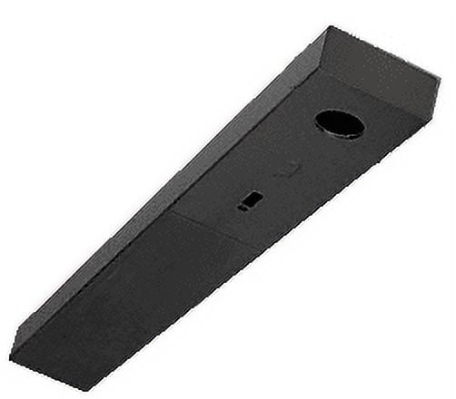 CRL DCHECBL Black Powder Coated End Cap for 1-3/4" x 4-1/2" DCH Header ...