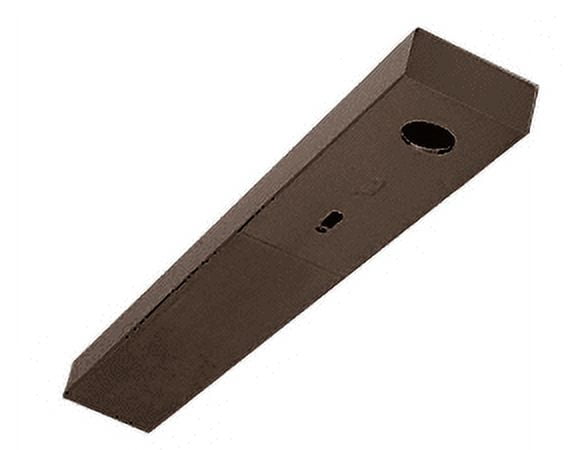 CRL DCHECDU Black Bronze Anodized End Cap for 1-3/4" x 4-1/2" DCH ...