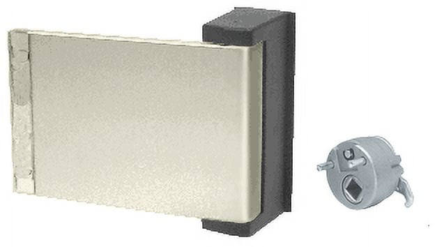 CRL DL2161BN Brushed Nickel Universal Push-Pull Paddle Handle - Pull to ...