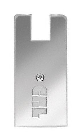 CRL DREC4SPS34 Polished Stainless End Cap for 4" Square 3/4" Glass ...
