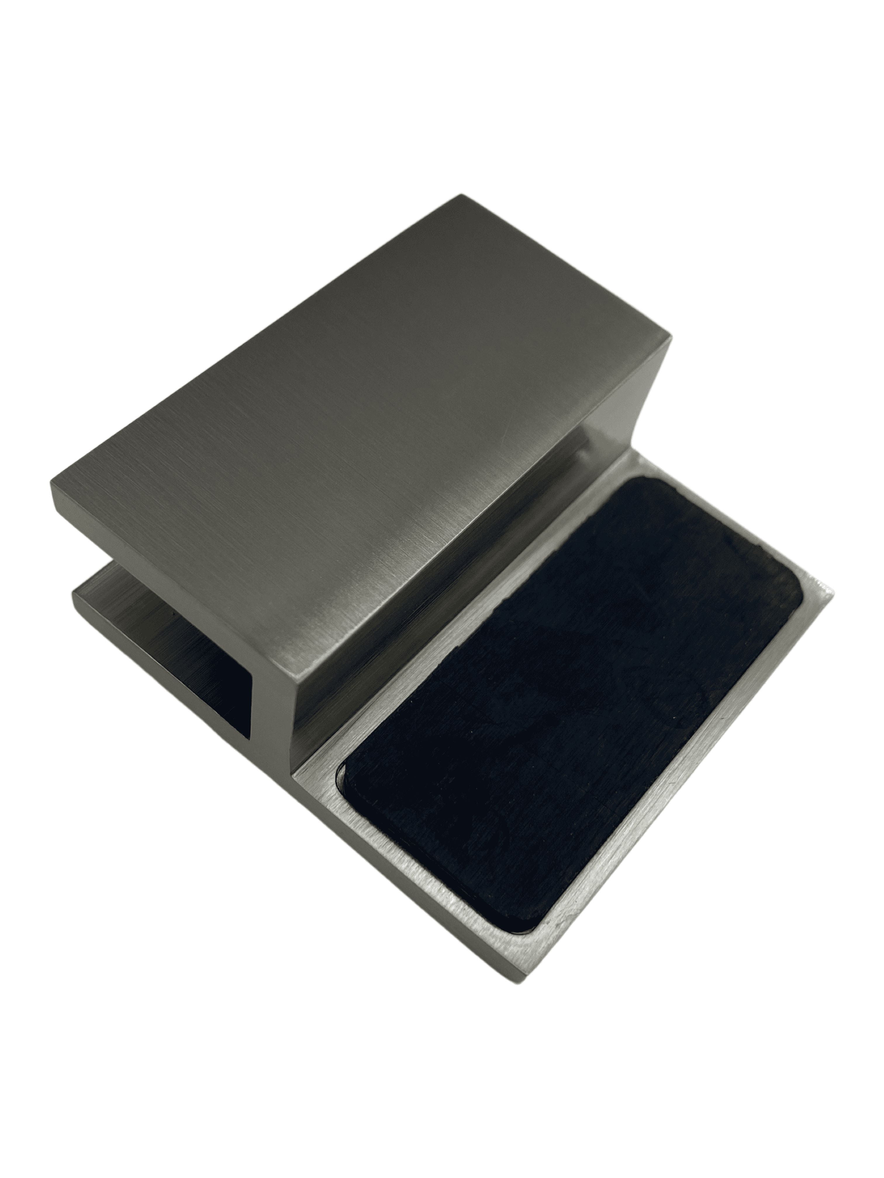 CRL DSSQ1BN Brushed Nickel Square Style Frameless Shower Door Stop ...