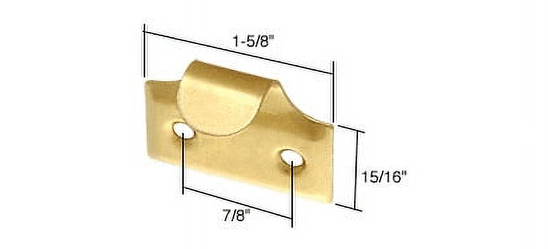CRL F2540 Brass Window Sash Lift - Walmart.com