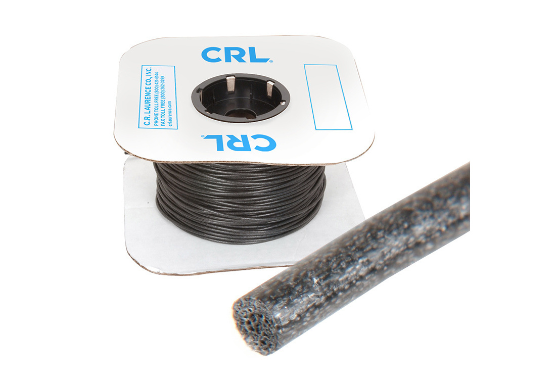 CRL FSS170 Black .170" Foam Core Screen Spline500' Roll - Walmart.com