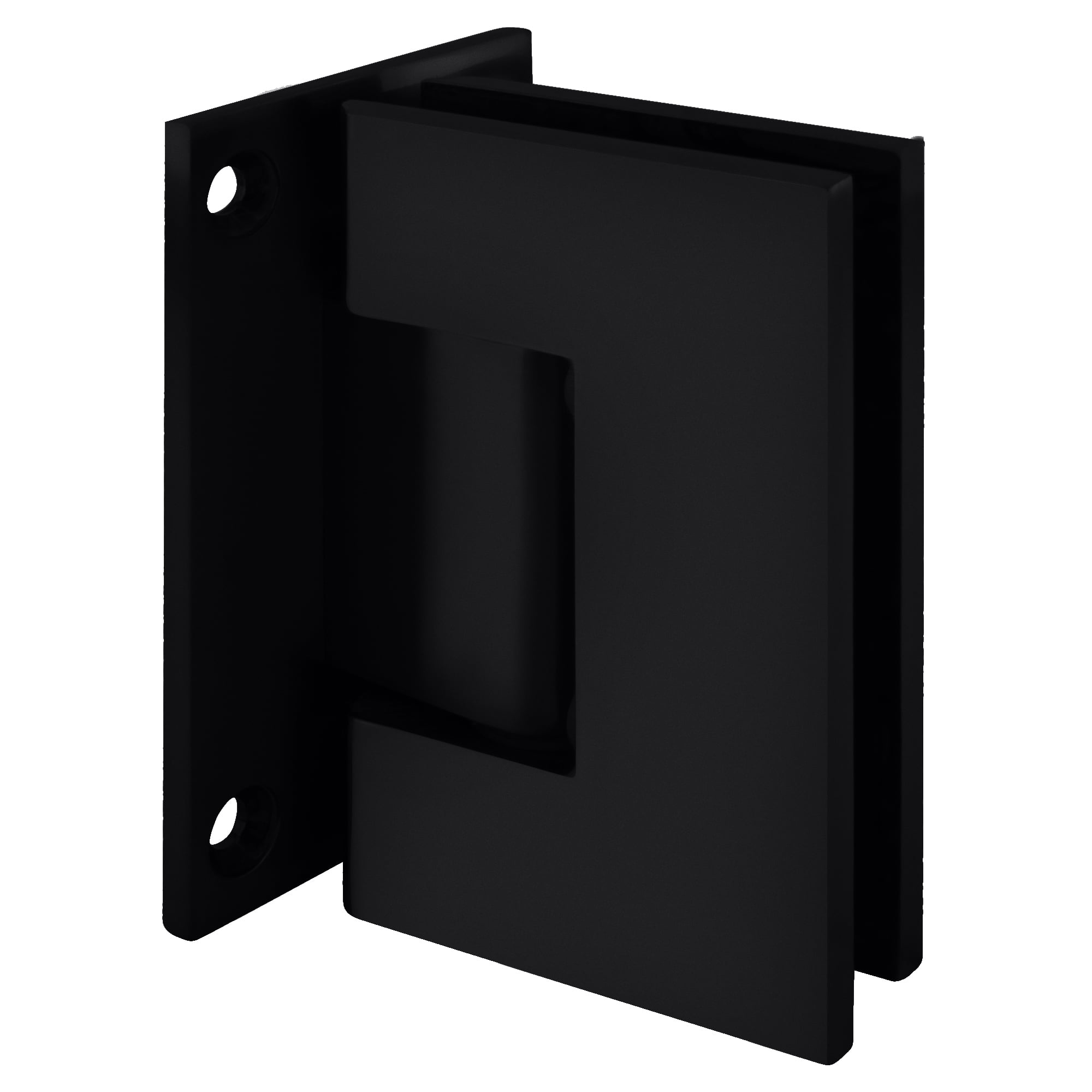 CRL GEN537MBL Matte Black Geneva 537 Series Wall Mount Full Back Plate ...