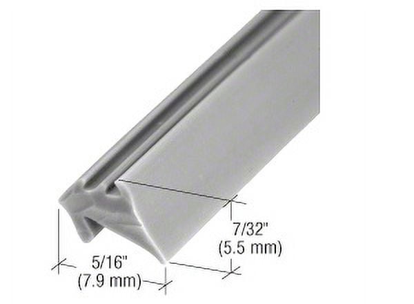 CRL GS476C Gray 5/16" Wide Glazing Spline - 100 ft Roll - Walmart.com