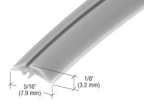 CRL GS678C Gray 5/16" Width Glazing Spline - 100 ft Roll - Walmart.com