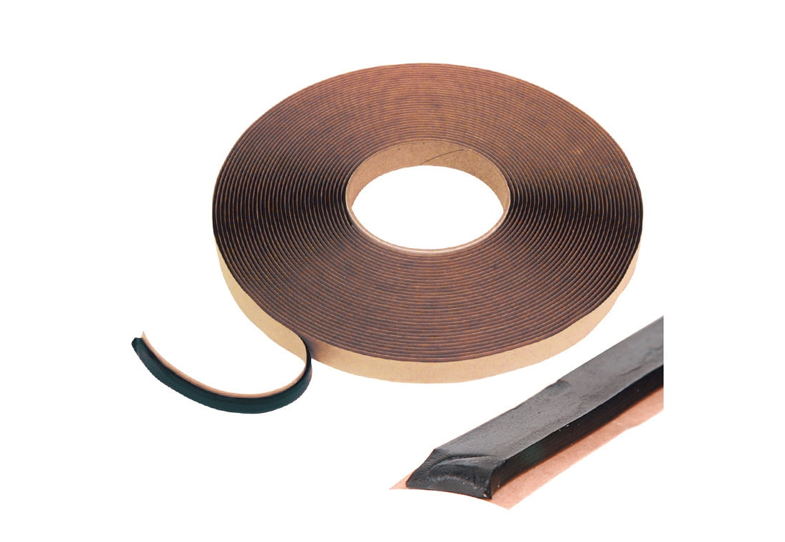 CRL GT106-XCP20 Black 1/16" x 1/2" Butyl Architectural Glazing Tape ...