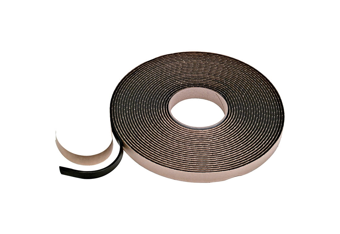 CRL GT808-XCP20 Black 1/8" x 1/2" 100+ Load Bearing Butyl Architectural ...