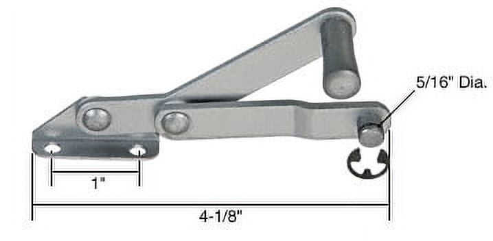 CRL H3617 Left Hand Louver or Jalousie Window Operator for ...