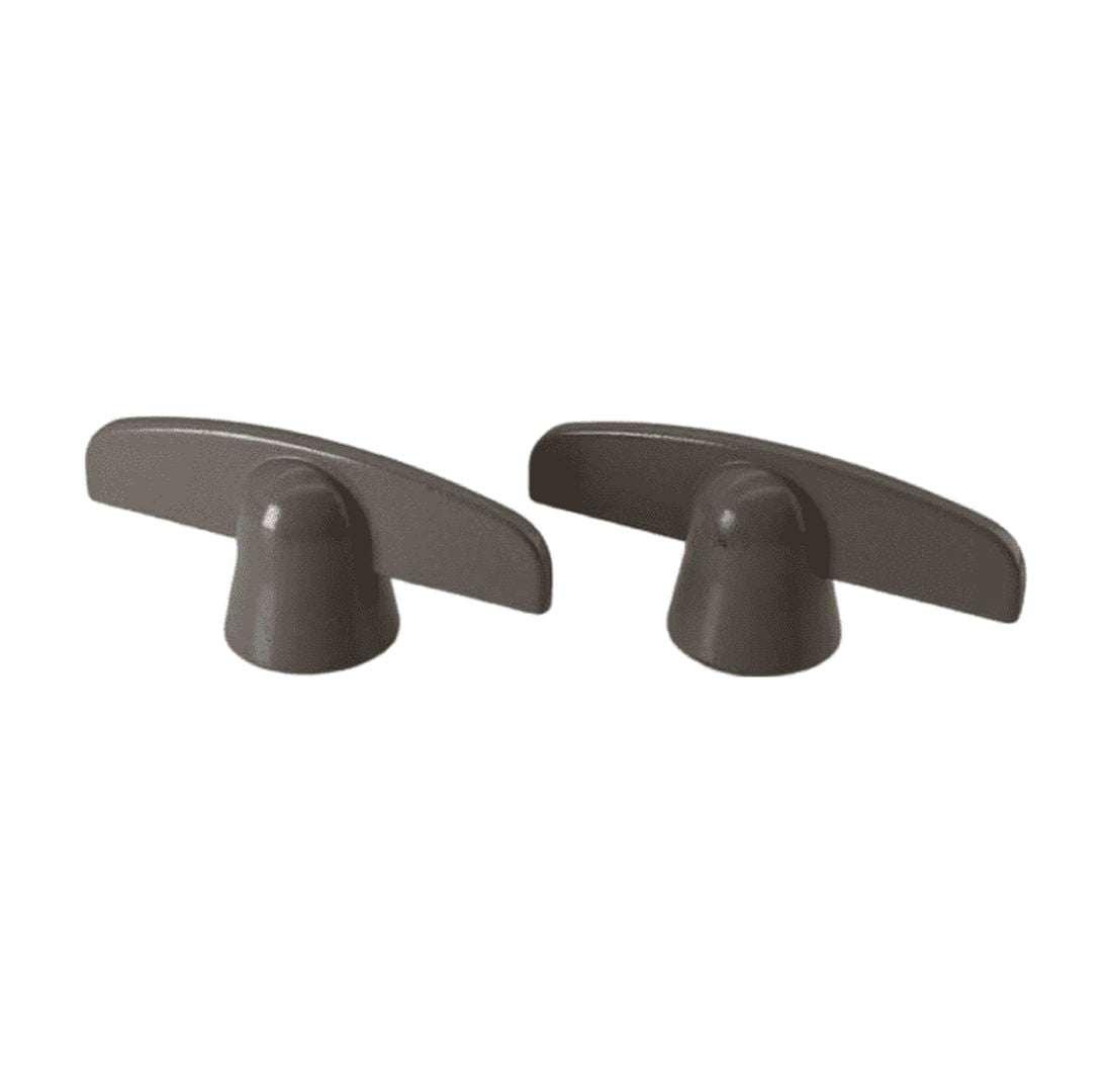 CRL H3813 Copper T-Crank Window Handle with 3/8" Spline Size for Pella ...