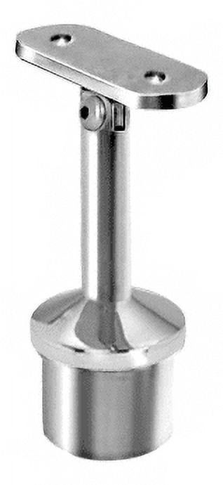 CRL HR20ASPS Polished Stainless Post Mounted Adjustable Flat Saddle ...
