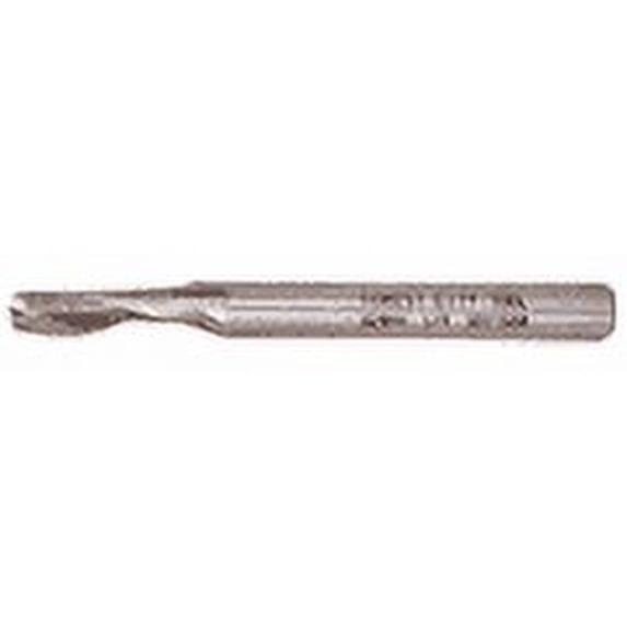 CRL J40007 High Speed Steel Spiral Single Flute Aluminum Cutting Router ...