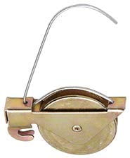 CRL KDEX20R-XCP4 1-1/4" Steel Ball Bearing Center Groove Sliding Screen ...