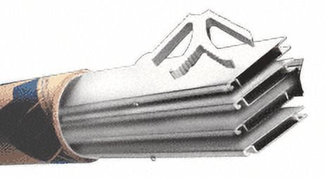 CRL KDEX21236W Champion Series White Powder Coated 38" x 82" Heavy-Duty ...